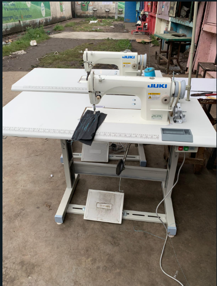 Refurbished JUKI DDL_8700 straight stitch machine - Juktex Sewing Machines and Apparels