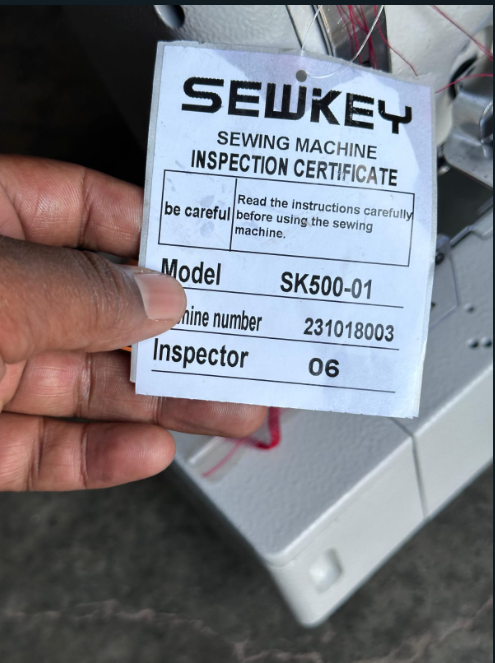 New SEWKEY SK500_01 flatlock machine - Juktex Sewing Machines and Apparels