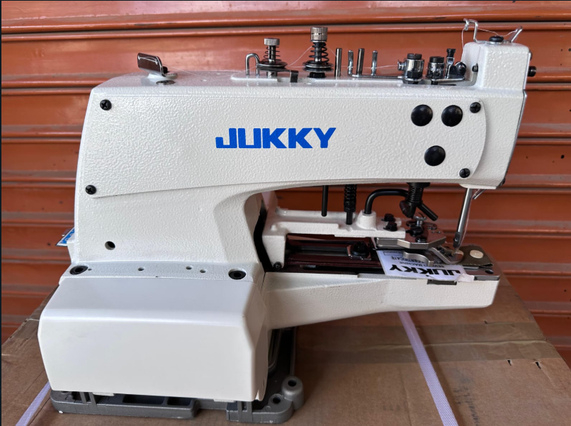 New JUKKY JK_373 button attaching machine. - Juktex Sewing Machines and Apparels